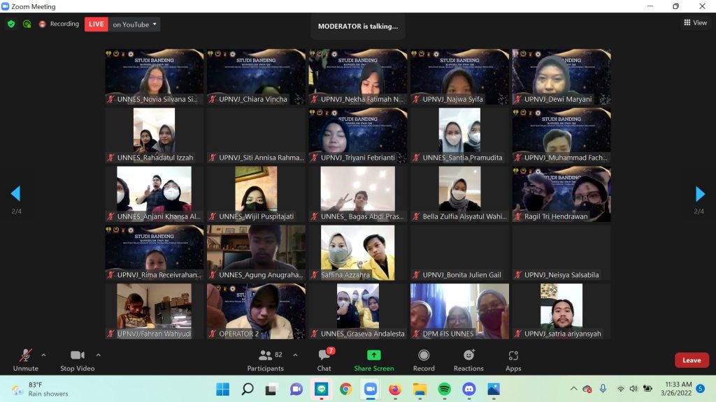 Studi Banding DPM FIS X SM FISIP UPNVJ “KONTELASI INOVASI” — Fakultas Ilmu Sosial dan Ilmu ...